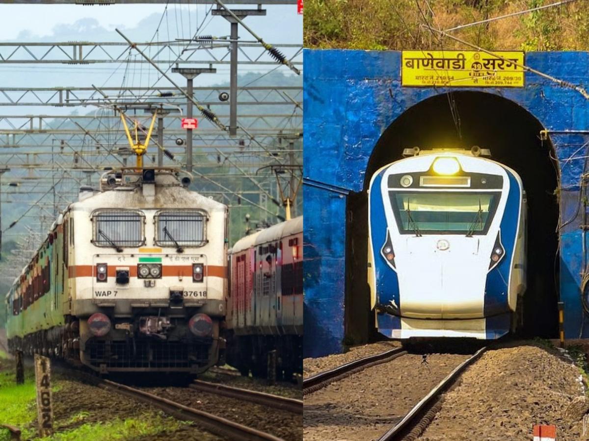 अरे देवा… कोकण रेल्वे जनशताब्दी, तेजस, कोकणकन्या-मांडवी पनवेलपर्यंतच ...