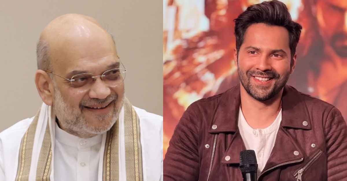 "हे तर देशाचे हनुमान...", वरुण धवनने अमित शाहांना दिली उपमा; म्हणाला ...