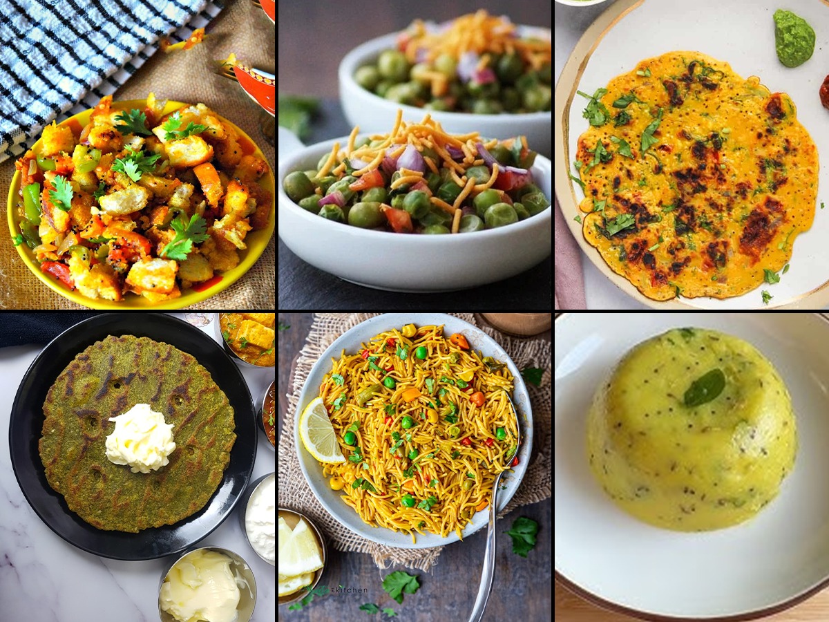 आज नाश्त्याला काय करायचं? हे घ्या उत्तर-पाहा नाश्त्याचे १० झटपट पदार्थ ...