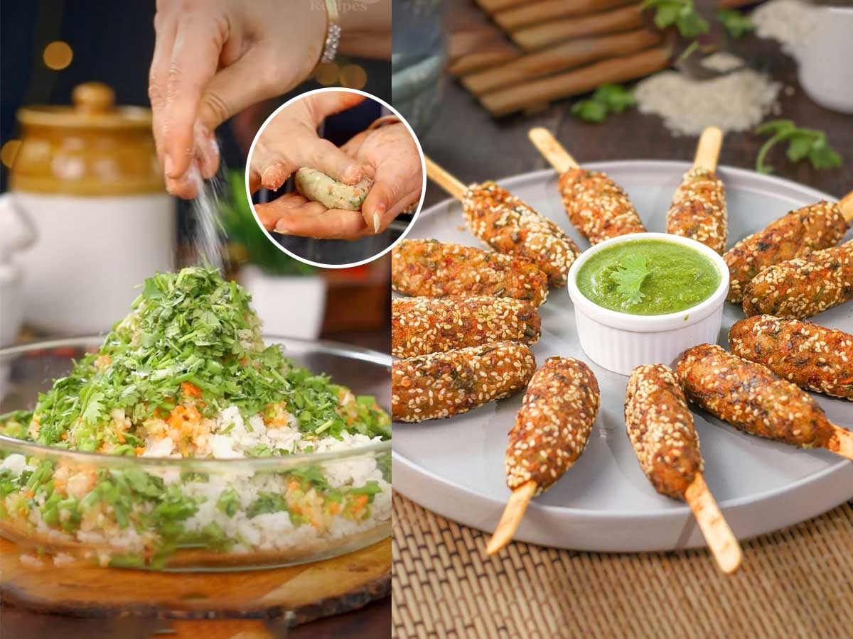 कपभर पोह्यांचे व्हेजिटेबल लॉलीपॉप! खमंग, कुरकुरीत लॉलीपॉपची सोपी रेसिपी ...