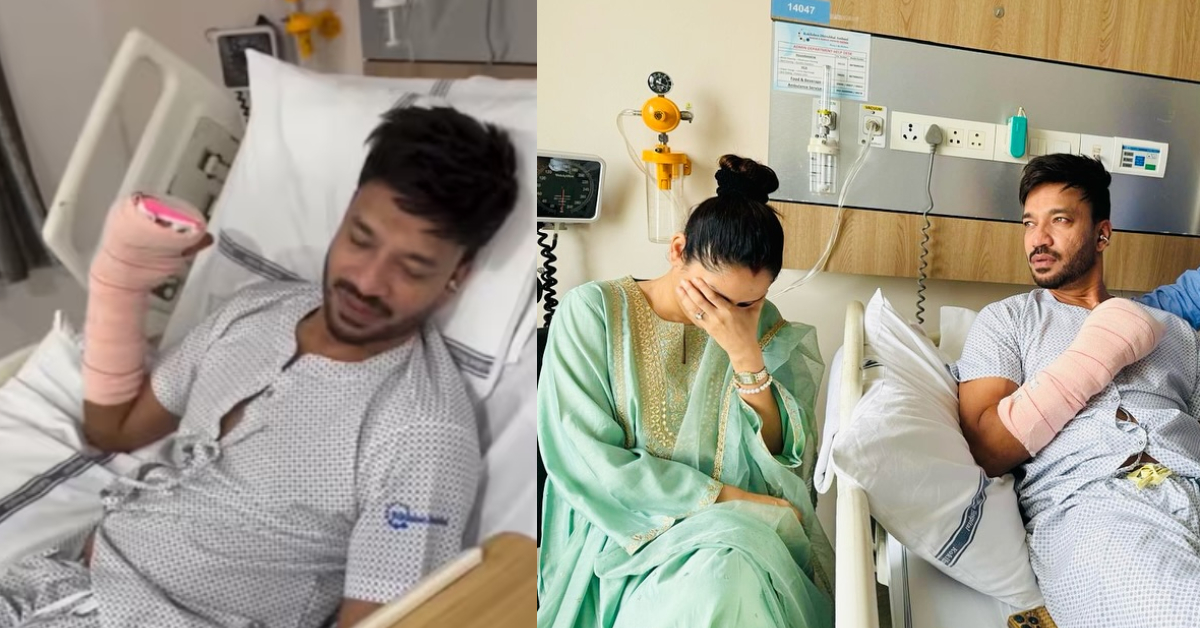 अंकिता लोखंडेचा नवरा रुग्णालयात दाखल; हाताला ४५ टाके अन्... मित्राने शेअर केली पोस्ट - Marathi ...