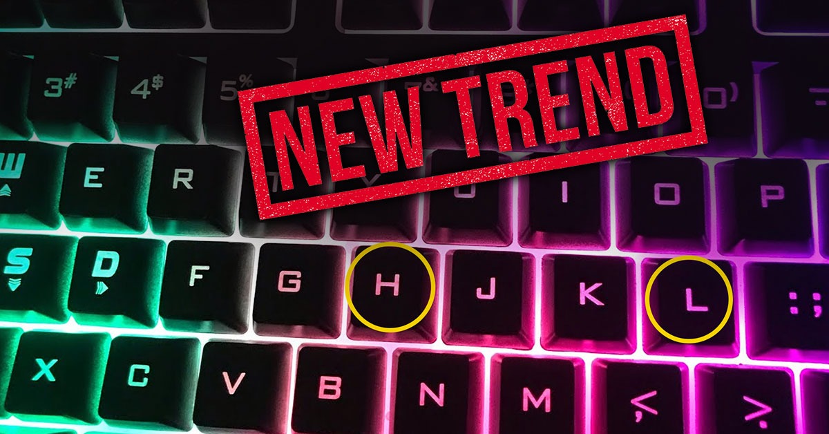 सोशल मीडियावर Look Between... On keyboard हा ट्रेंड आला कुठून? व्हायरल ...