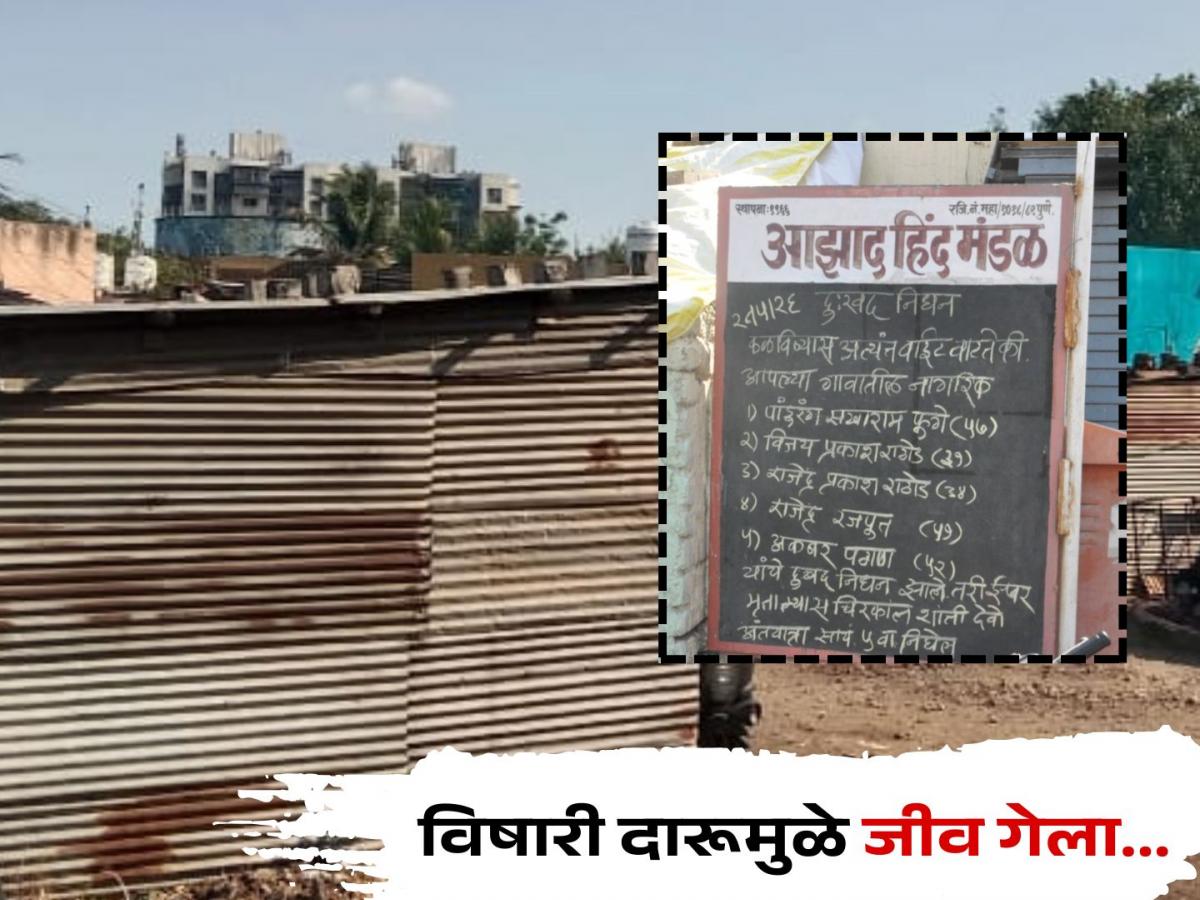 Pune Liquor Death Case: अचानक बेशुद्ध, तोंडाला फेस अन् थेट मृत्यू ...
