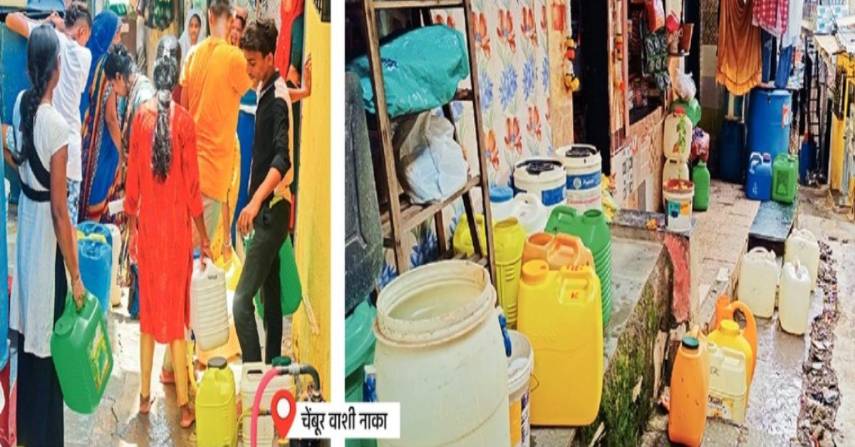 पाण्याच्या नियोजनाचा बोजवारा; उंच टॉवरमध्ये राहणाऱ्यांना पाणीसुख; काही ...