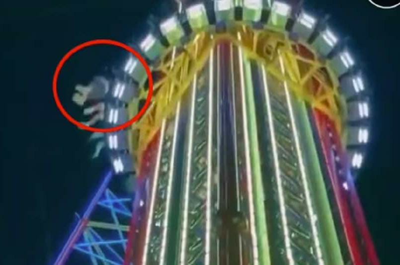 Video - हृदयद्रावक! 430 फूट उंचावरून 'तो' पडला; आई-व़डिलांच्या ...