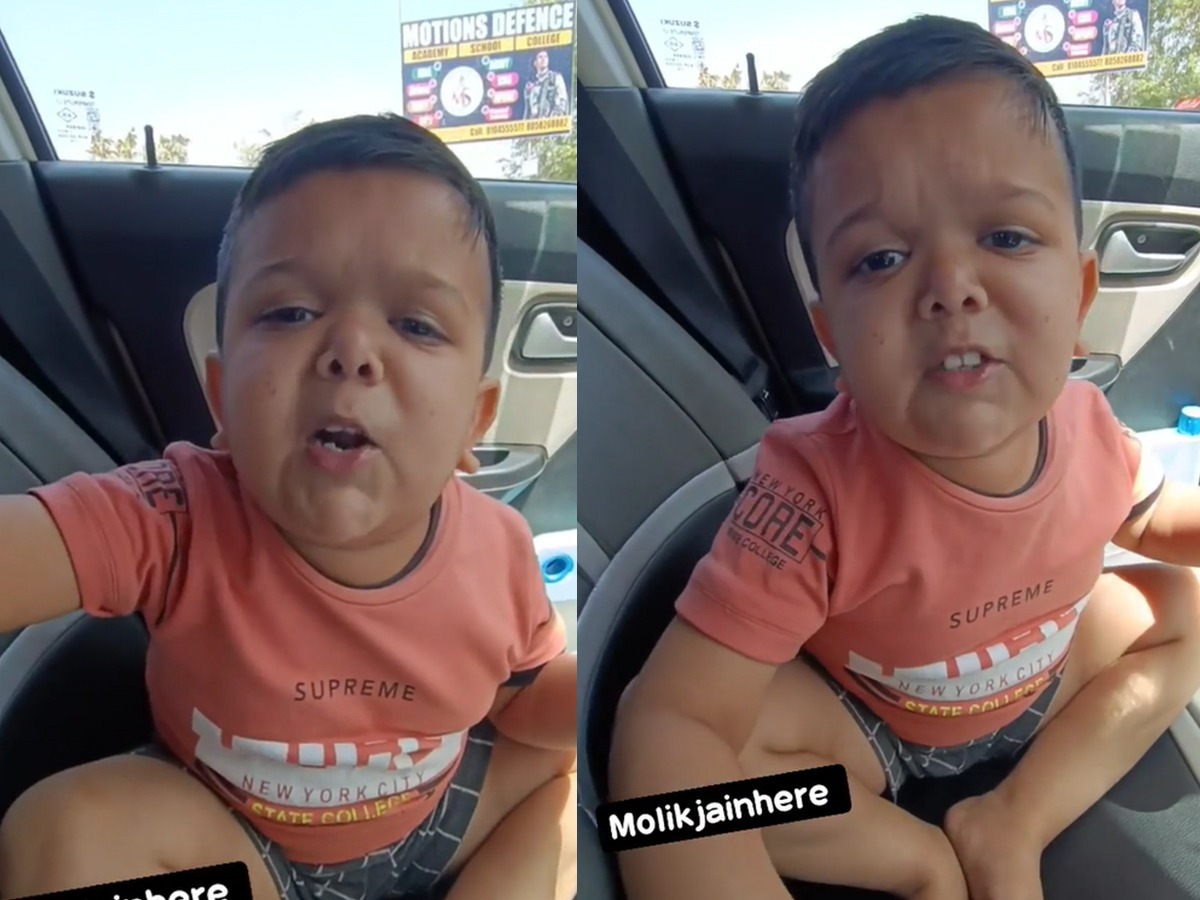 Viral Video of kid : 'कॅमेरा लेके किधर भी घुस जाते..' वडिलांवर असा काही ...