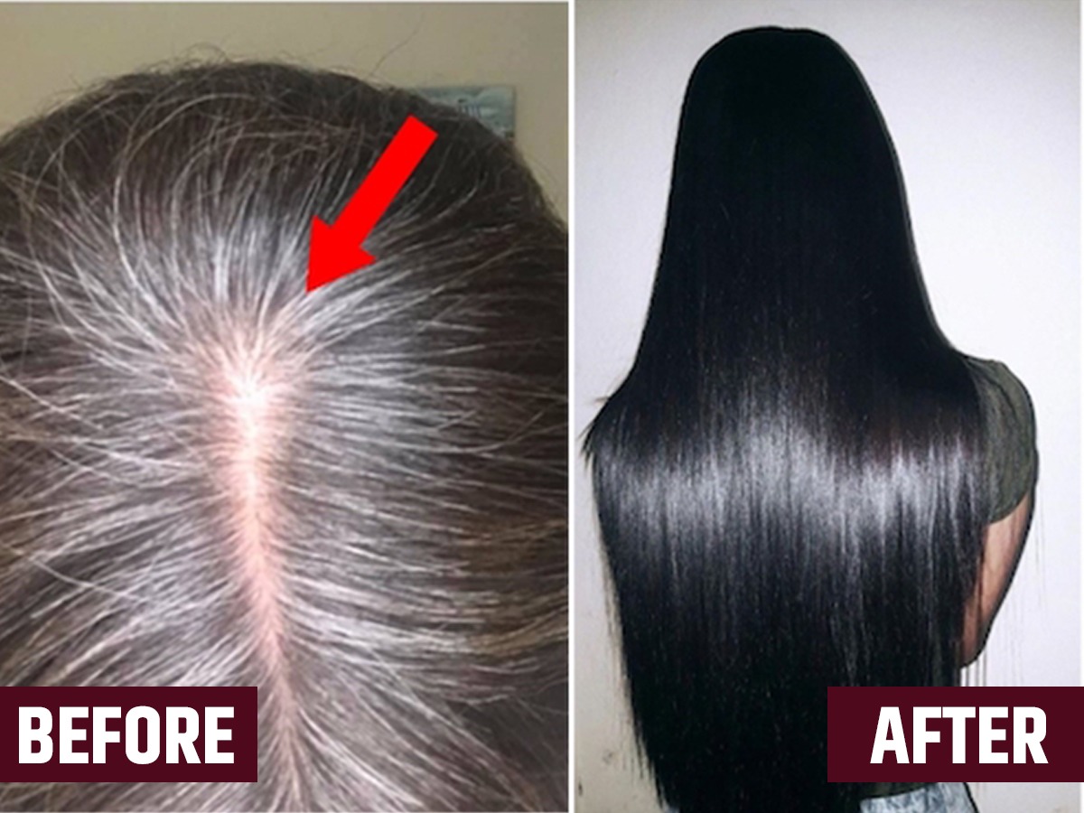 White Hair Solution At Home : केस फारच पांढरे व्हायला लागलेत? काळ्याभोर ...