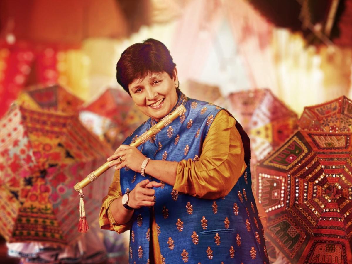 Falguni Pathak Song : गरबा क्वीन फाल्गुनी पाठकचं 'वासलडी' रसिकांच्या ...