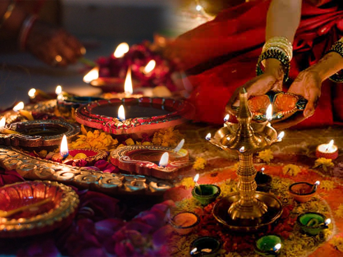 पणत्या सुंदर रंगवण्याच्या १० आकर्षक आयडिया, पणत्या दिसतील सुंदर ...