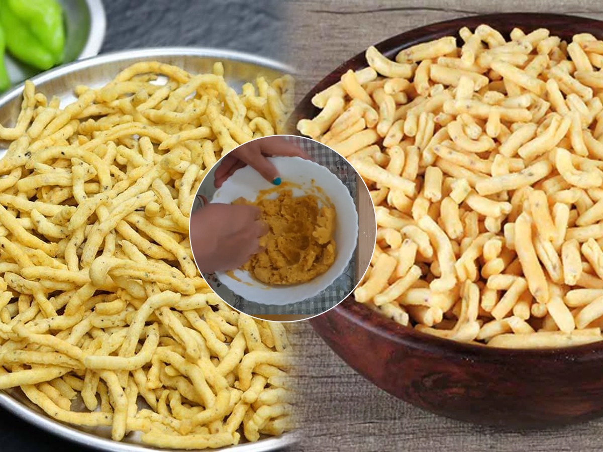 कुरकुरीत भावनगरी शेव! चवीला एकदम खमंग, करायला अगदी सोपी आणि टिकेलही ...