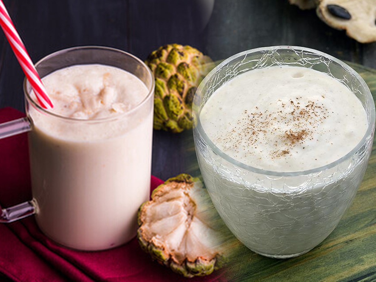 थंडीच्या मौसमात घरी करायलाच हवे खास सिताफळ मिल्कशेक.. रेसिपी सोपी, द्या ...