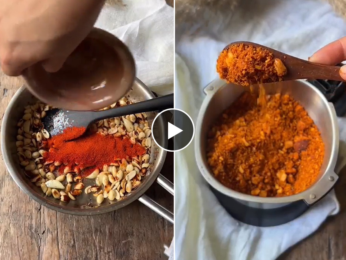 Shengdana Chutney Recipe : फक्त ५ मिनिटात करा शेंगदाण्याची झणझणीत ...