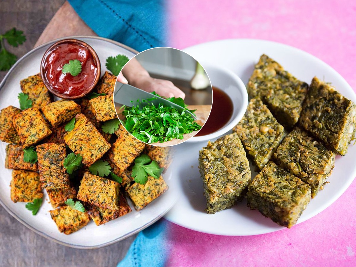 १० रुपयांच्या कोथिंबिरीची करा खमंग, कुरकुरीत कोथिंबीर वडी, सोपी झटपट ...