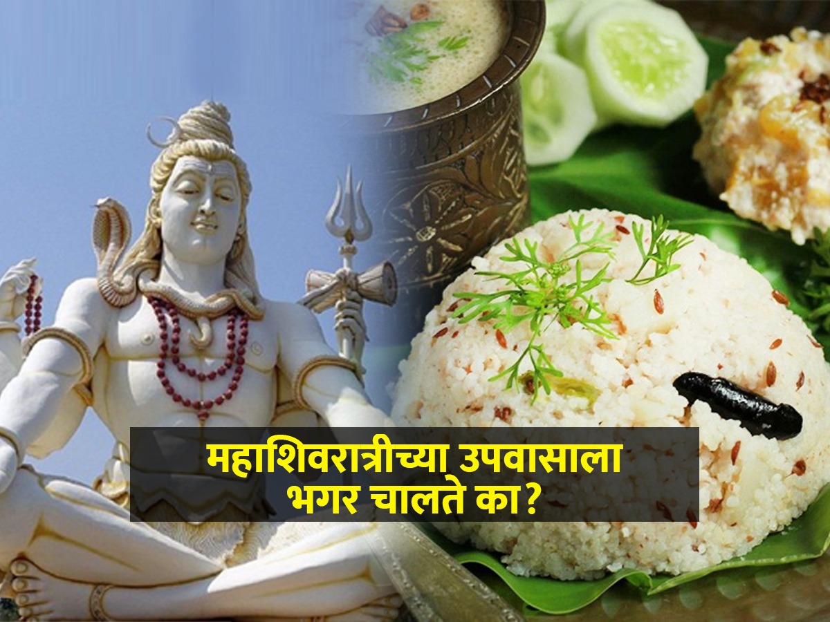 Mahashivratri 2023 : महाशिवरात्रीला भगर खाल्ली तर चालते का? या उपवासाला ... Mahashivratri 2023 : महाशिवरात्रीला भगर खाल्ली तर चालते का? या उपवासाला ...