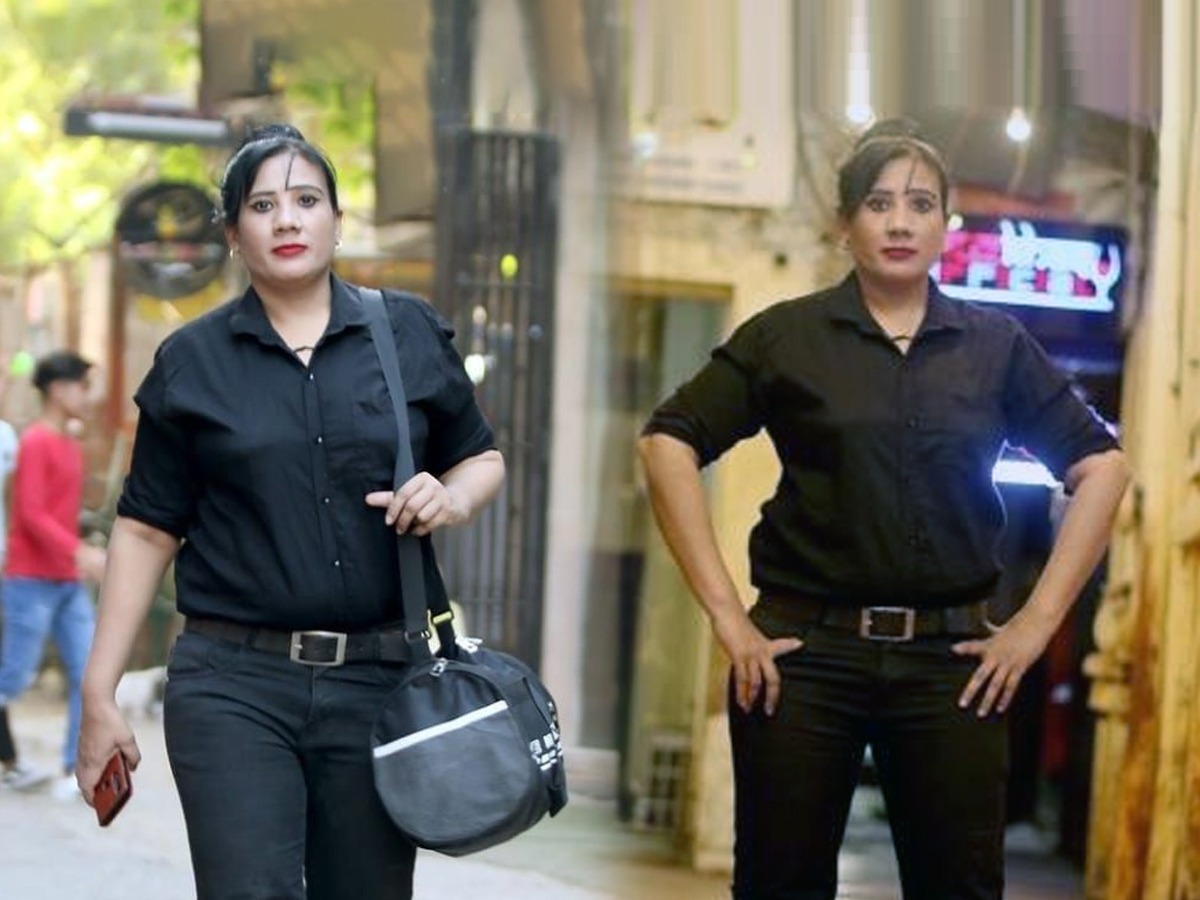 उत्तर प्रदेशची धाकड गर्ल बनली भारतातील पहिली महिला बाउन्सर, धीट मुलीचा ...