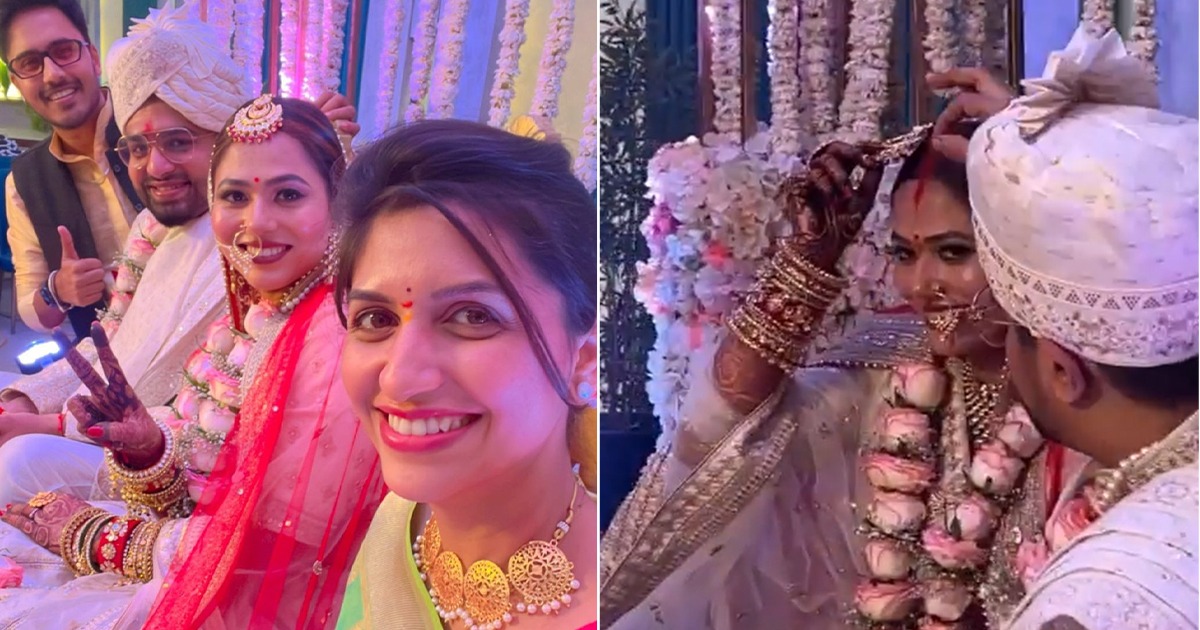 'फुलाला सुगंध मातीचा' फेम गायिका किर्ती किल्लेदारने बांधली लग्नगाठ ...