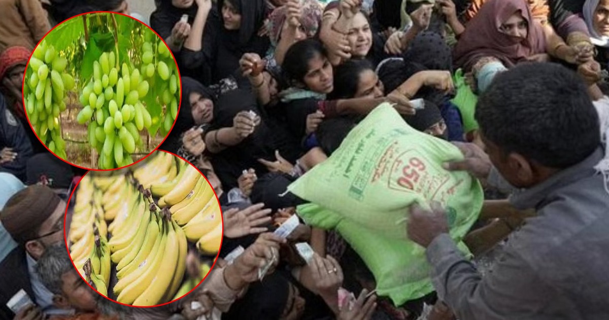 Pakistan Economic Crisis : पाकिस्तानमध्ये महागाईचा आगडोंब! केळी ५०० रुपये, द्राक्षे १६०० रुपये ...