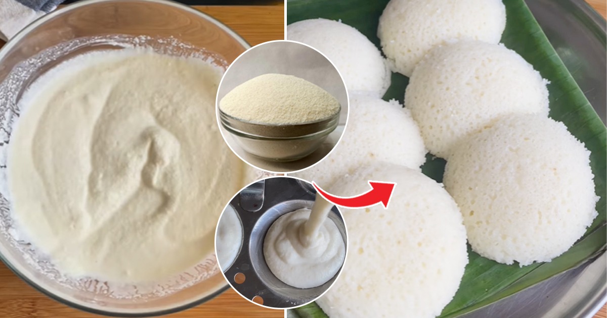 नवीन पद्धतीनं १० मिनिटात करा रवा इडली; मऊ, फुगणाऱ्या इडल्यांची एकदम ...