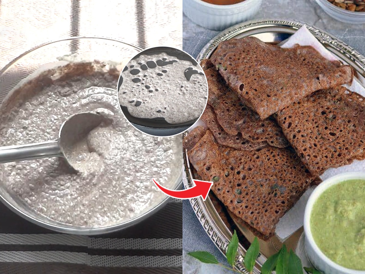 उन्हाळ्यात करा नाचणीचे घावन, पौष्टिक नाचणी पोटासाठी थंड आणि घावन चविष्ट ...