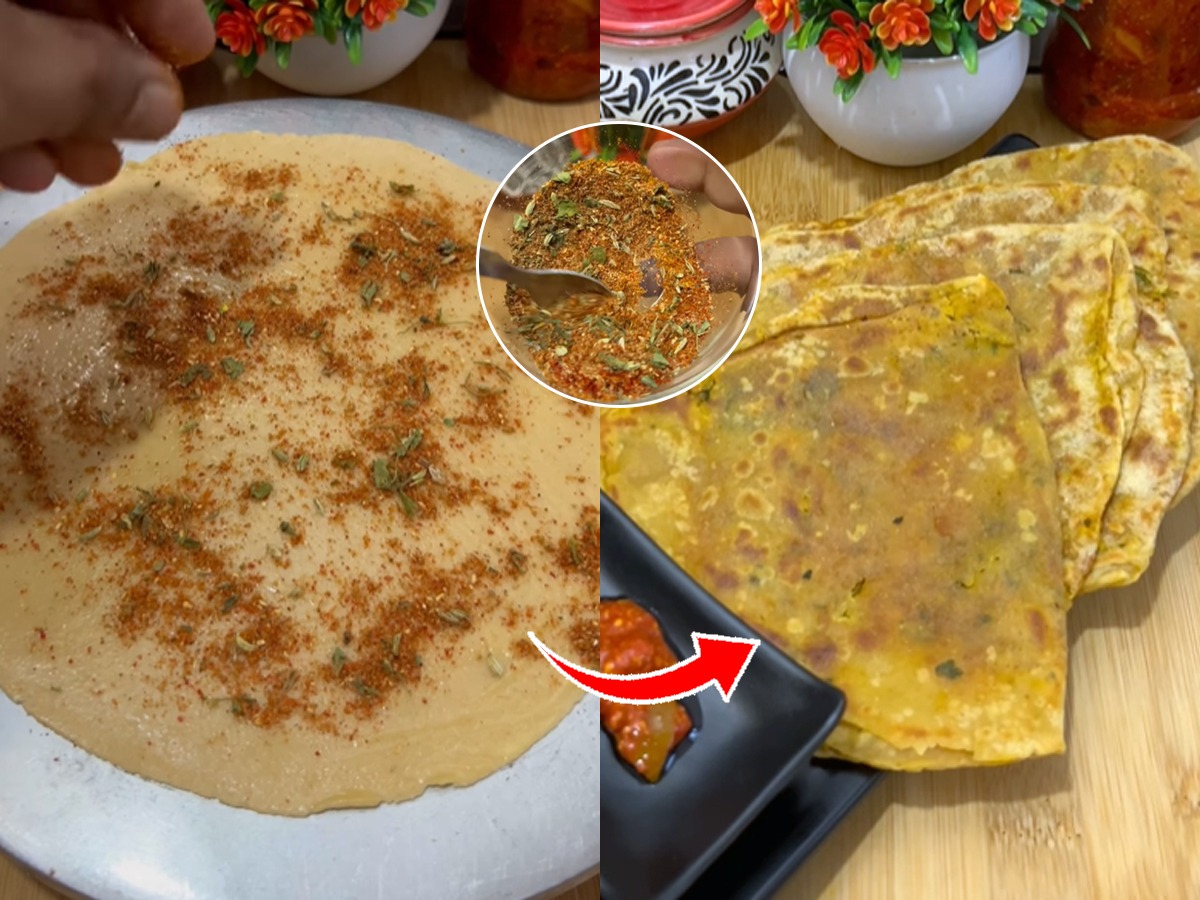 नाश्त्याला करा पोटभरीची आणि चमचमीत ‘मसाला चपाती’, साध्या चपातीला खास ...