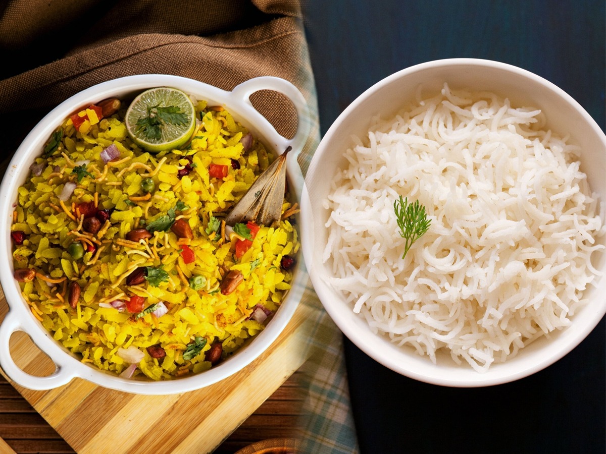 भात खाल्ल्याने वजन वाढते, मग पोहे खा! तज्ज्ञ सांगतात, भरपूर भाज्या ... भात खाल्ल्याने वजन वाढते, मग पोहे खा! तज्ज्ञ सांगतात, भरपूर भाज्या ...