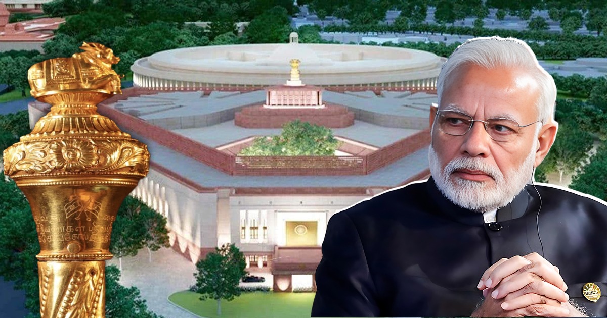 पंडित नेहरुंची सोन्याची काठी म्हणून देशाचा राजदंड ठेवला होता, पंतप्रधान ...