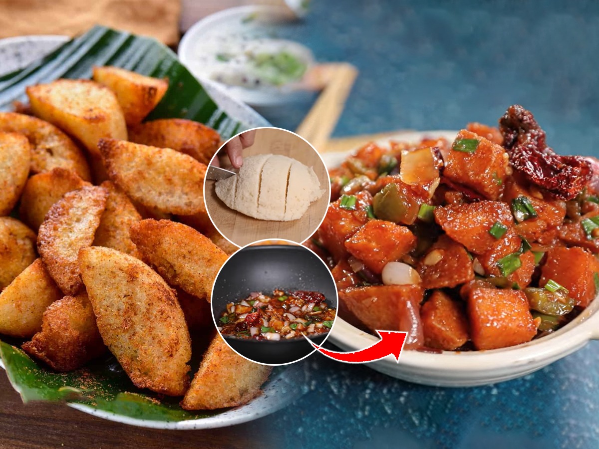 उरलेल्या इडलीची करा चिली इडली, पदार्थ देशी - चव चटपटीत चायनीज ...