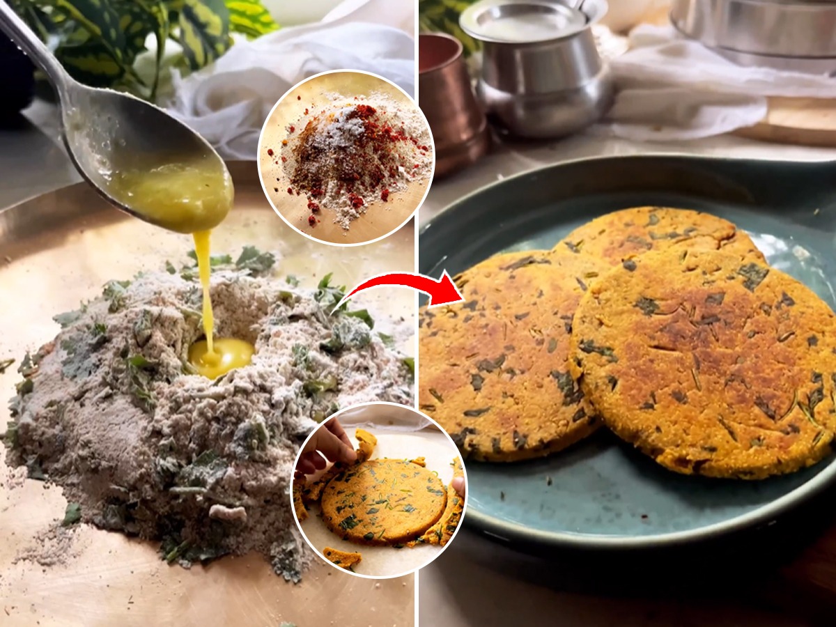 गुजराथी मसाला भाकरीची सोपी रेसिपी, चवीला भारी-करा खरपूस भाकरी झटपट ...