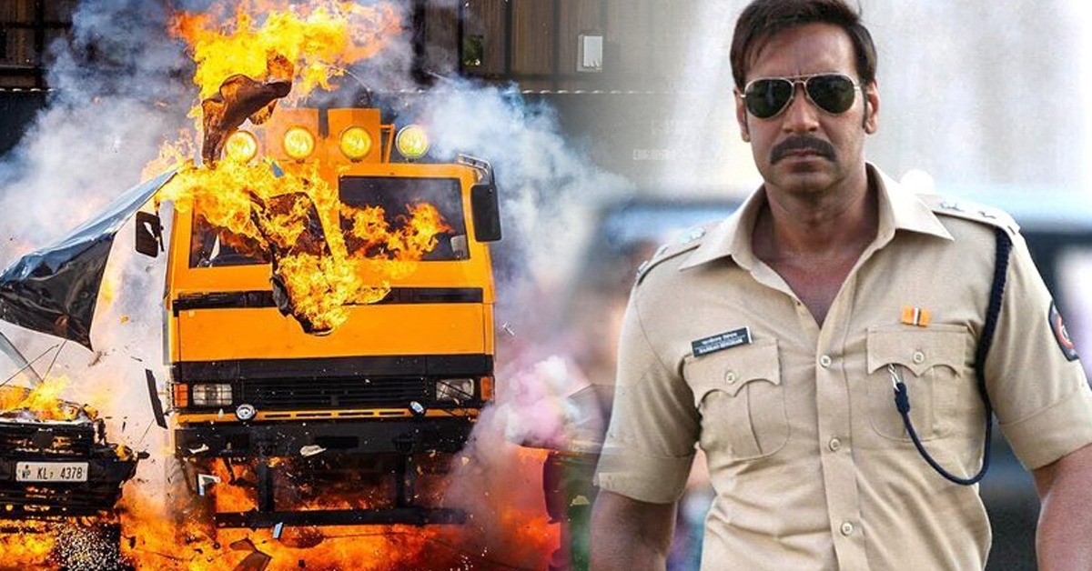 हवेत गाडी उडवत होणार अजय देवगणची ढासू एन्ट्री, 'सिंघम अगेन'मधून समोर ...