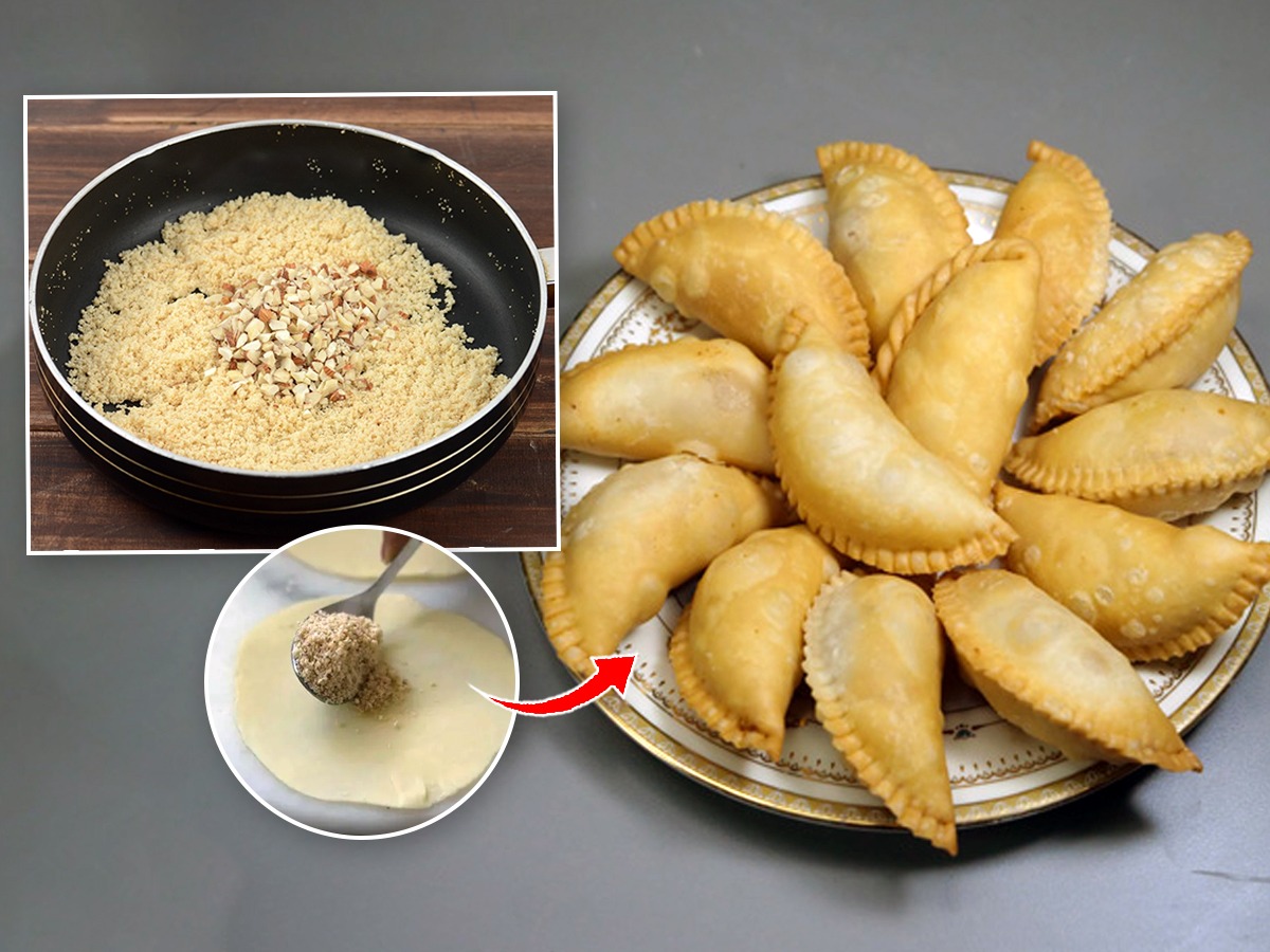 करंजीचं सारण सैल किंवा कोरडं होतं ? घ्या सोपी रेसिपी, महिनाभर टिकतील ...