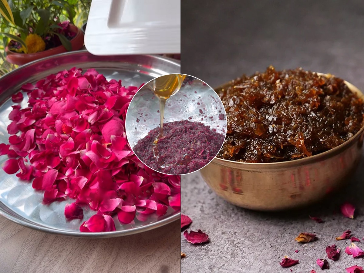 विकतचं केमिकलयुक्त गुलकंद कशाला? बघा घरच्याघरीच १०० टक्के नॅचरल गुलकंद ...