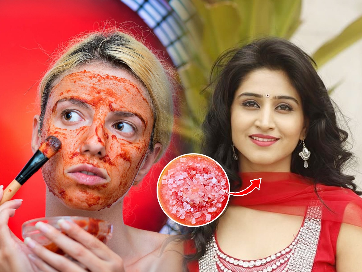 चेहऱ्यावर ब्लॅकहेड्स- व्हाईटहेड्स खूप वाढले? टोमॅटो फेशियल करा, चेहरा चमकेल चटकन - Marathi News ...