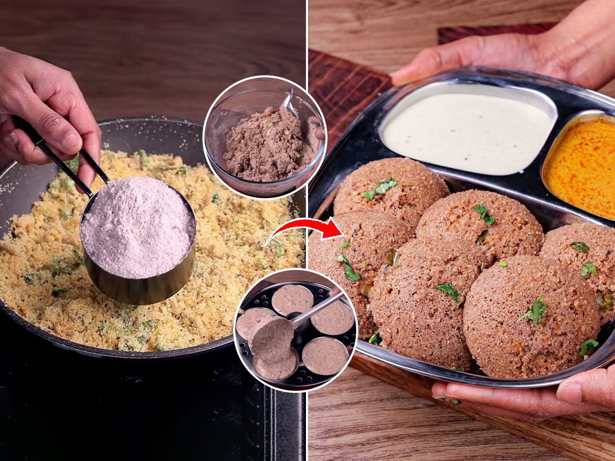 नाचणीच्या इडलीची पाहा सोपी-झटपट आणि चविष्ट रेसिपी, मुलांच्या डब्यासाठी ...