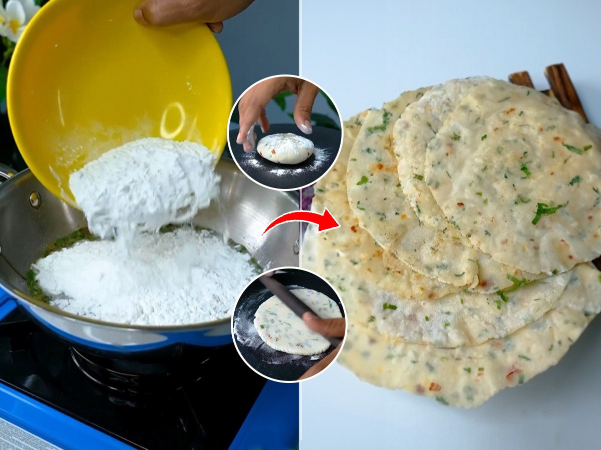 न थापता करा तांदळाची पातळ पौष्टिक भाकरी, १ ट्रिक- शिळी भाकरीही राहील ...