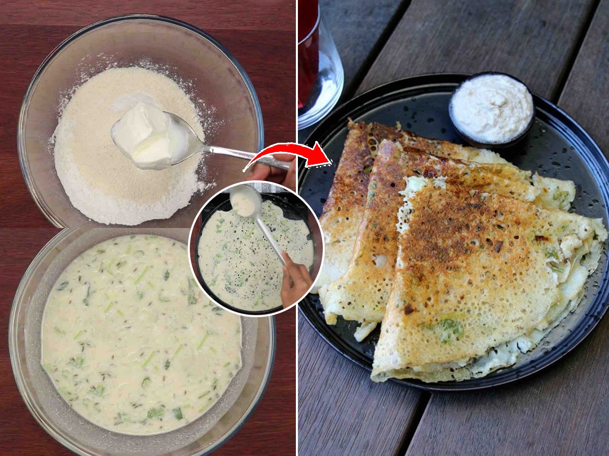 तामिळनाडूचा प्रसिद्ध 'गोधुमा' डोसा, तांदूळ भिजवण्याचीही गरज नाही, बघा ...
