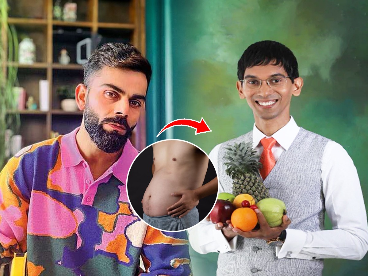 १ रुपयाही खर्च न करता सुटलेलं पोट कमी करायचं? वाचा विराट कोहलीच्या ...