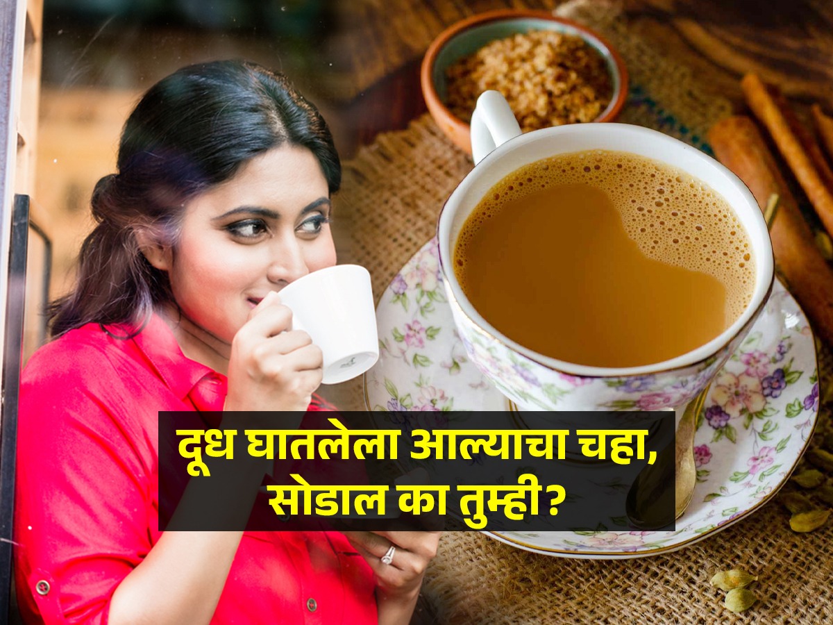 दूध घातलेला चहा पिणं सोडा, इंडियन कौन्सिल ऑफ मेडिकल रिसर्चचा सल्ला! चहा ...