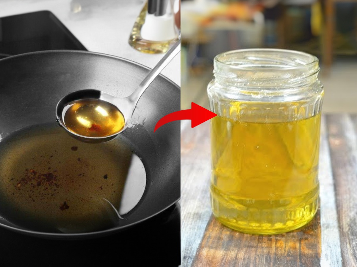 पुऱ्या - भजी तळल्यानंतर उरलेले तेल फेकून का देता? २ युक्त्या, बघा ...