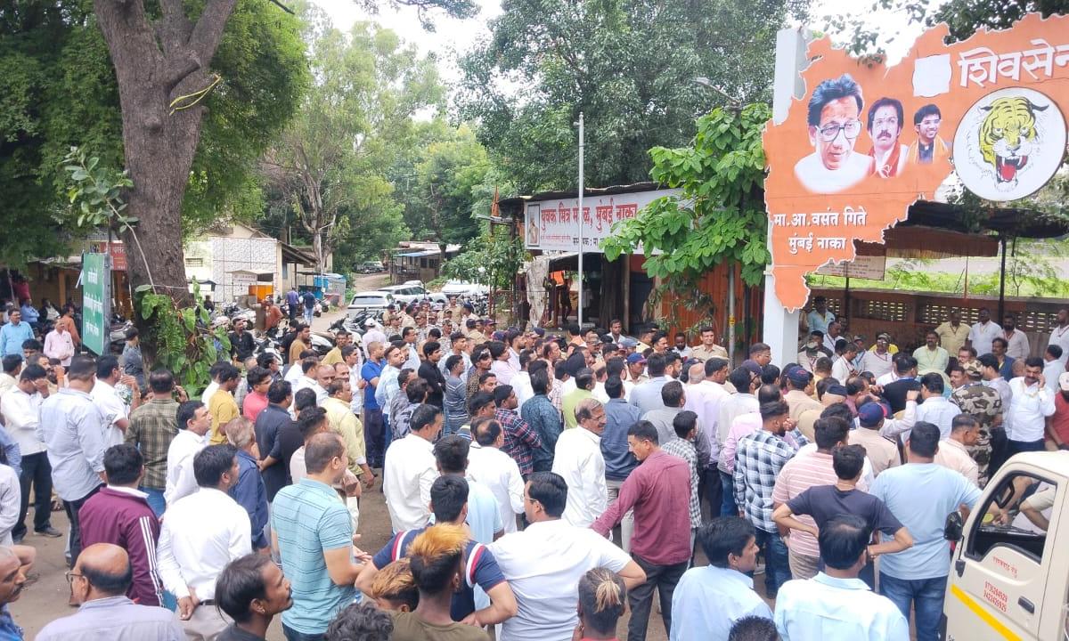 माजी आमदाराच्या उर्वरित अतिक्रमणांवर पुन्हा हातोडा Nashik Marathi News ...