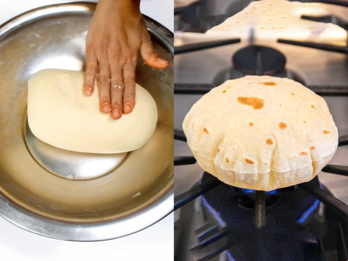 तव्यावरून काढताच चपाती वातड होते? पीठ मळण्याची ही पद्धत वापरा; २ दिवस मऊ राहतील चपात्या ...