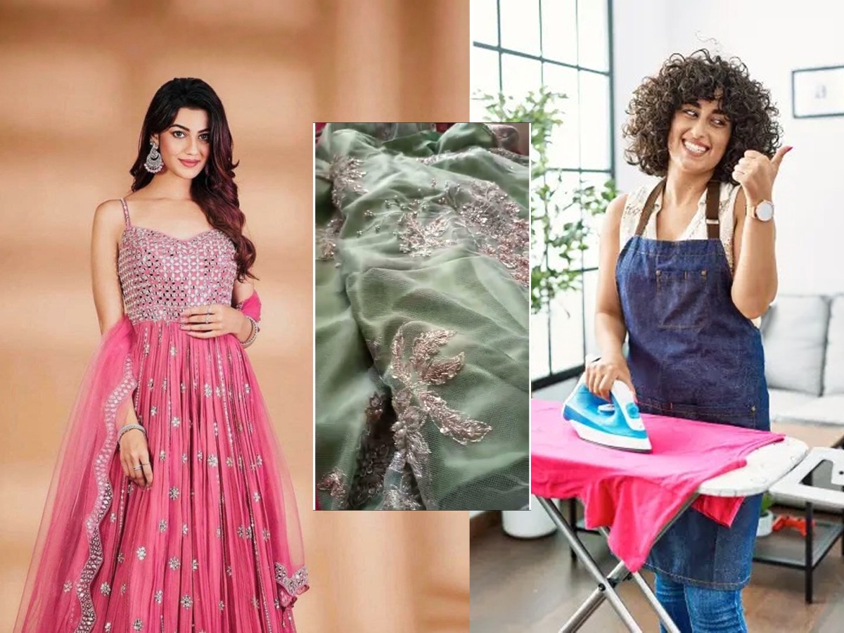 भरजरी कपड्यांना घरीच इस्त्री कशी करावी?३ स्मार्ट ट्रिक्स- काम झटपट होऊन ...