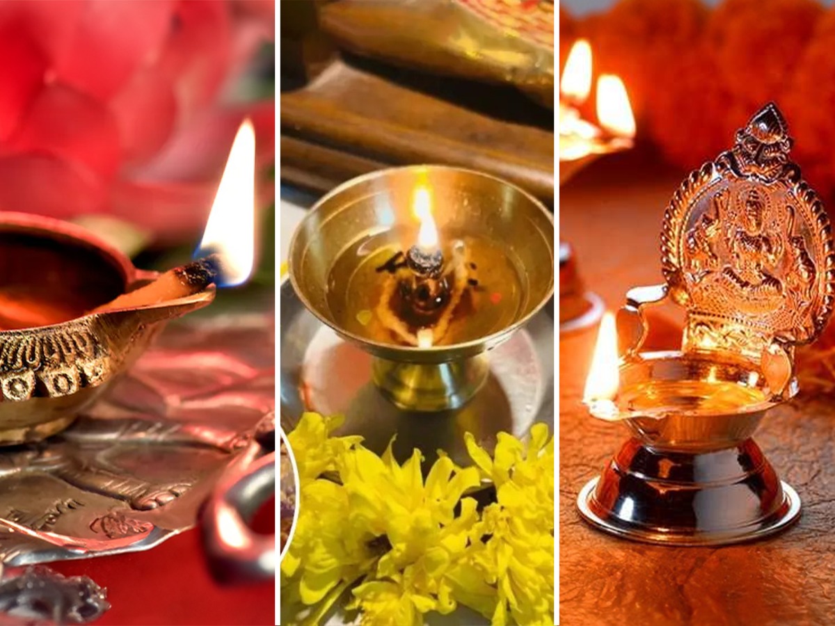 नवरात्री विशेष: वातीभोवती आलेली काजळी कशी काढावी? १ सोपा उपाय- दिवा ...