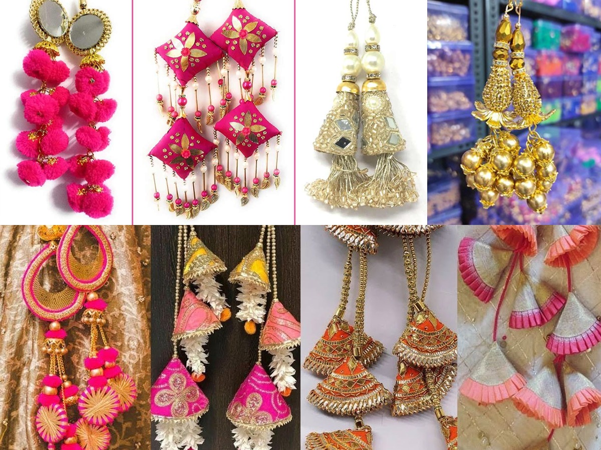 ब्लाऊज-पंजाबी ड्रेसच्या गळ्याला लावा लटकन, रंगबिरंगी-नाजूक लटकनचे पाहा ...