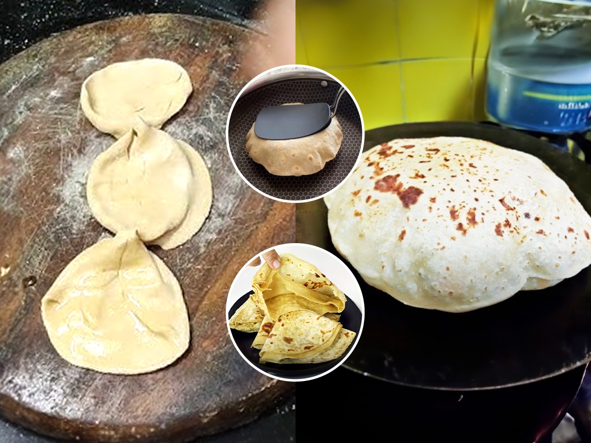 ३ पदरी मऊ-लुसलुशीत घडीची चपाती करण्याची खास ट्रिक; २ दिवस नरम राहतील ...