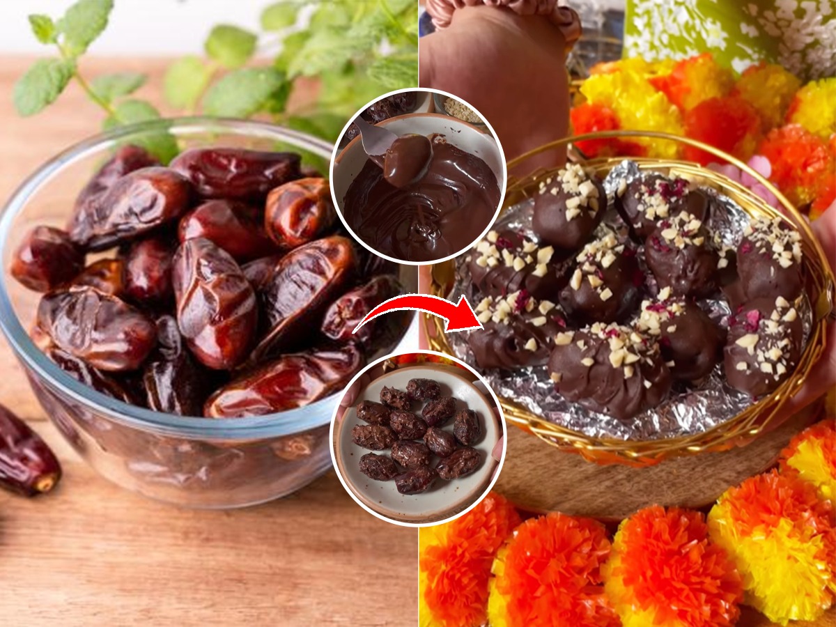 दिवाळीत फक्त ३० मिनिटांत करा चॉकलेट- खजूर मिठाई! पाहा सोपी रेसिपी ...