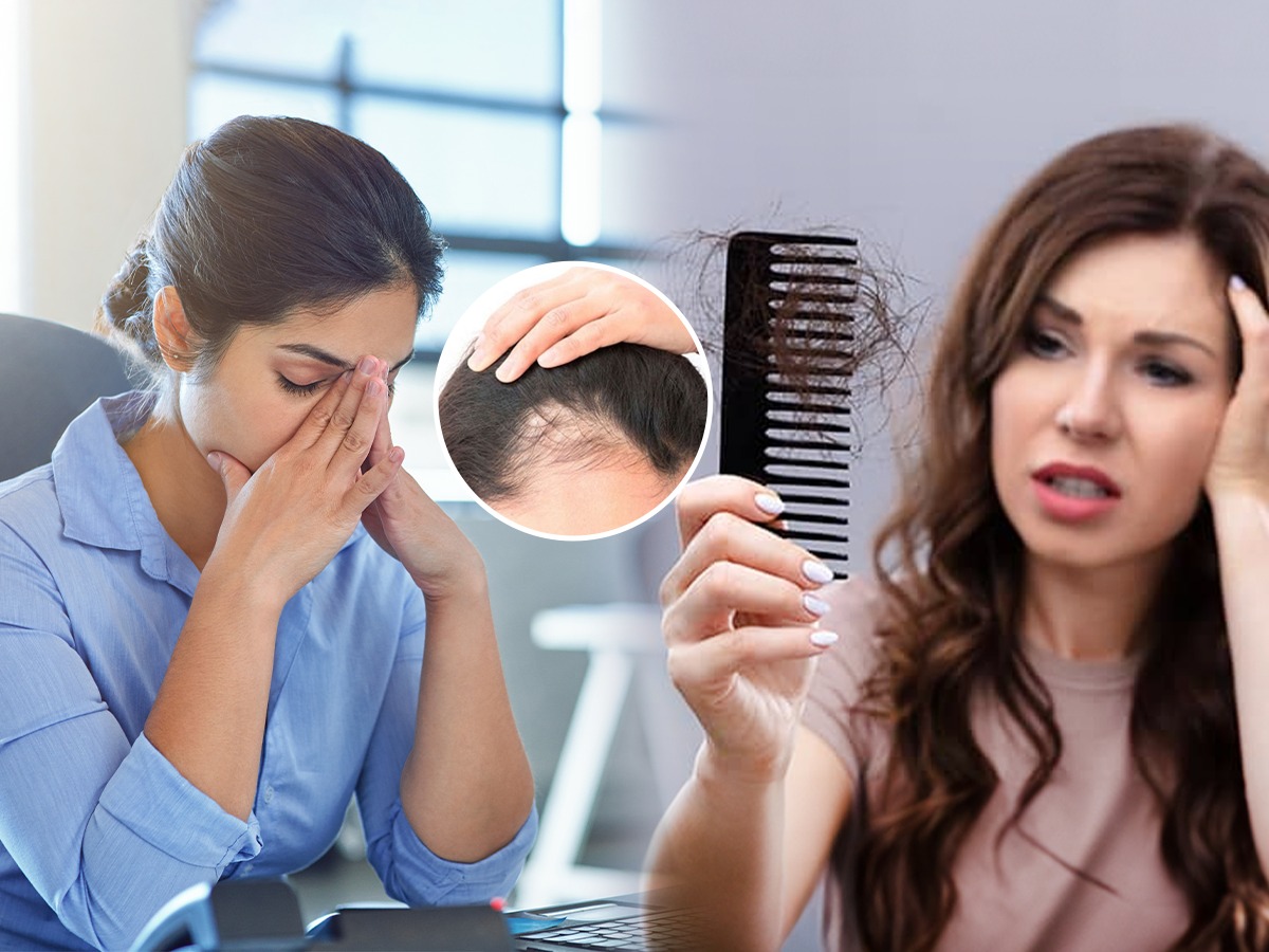 केसगळती थांबतच नाही? तुम्हीसुद्धा स्ट्रेस घेताय, डॉक्टर सांगतात स्ट्रेस ...