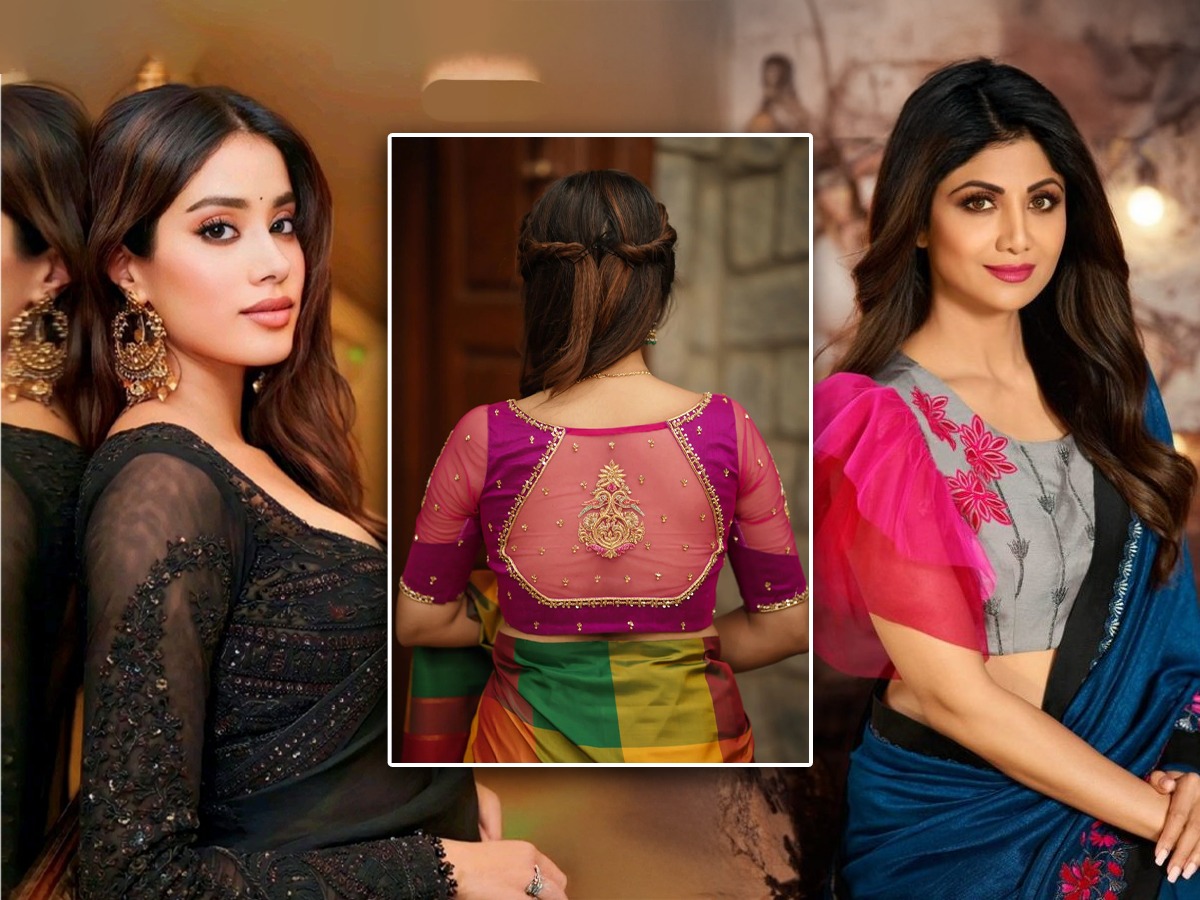 लग्नसराईसाठी शिवा जाळीदार नेट ब्लाऊज, १० सुंदर पॅटर्न, साध्याच साडीलाही ...