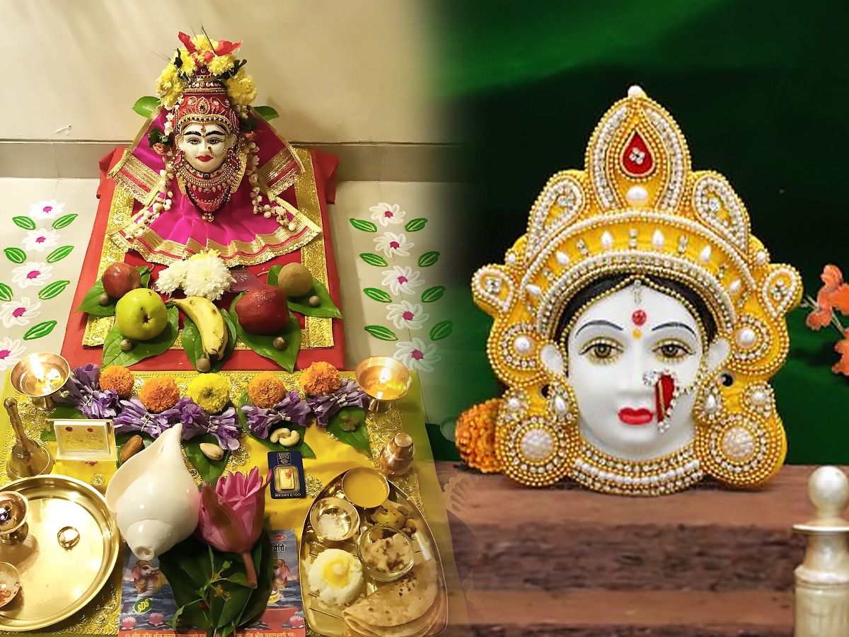 मार्गशीर्ष गुरुवार पुजेसाठी देवीचे मुखवटे आता मिळतात ऑनलाईनही! २ सुंदर ...