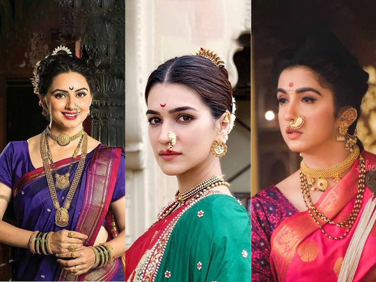 नऊवारी नेसून टिपिकल मराठी लूक करायचा? मग 'हे' अस्सल मराठी दागिने ...