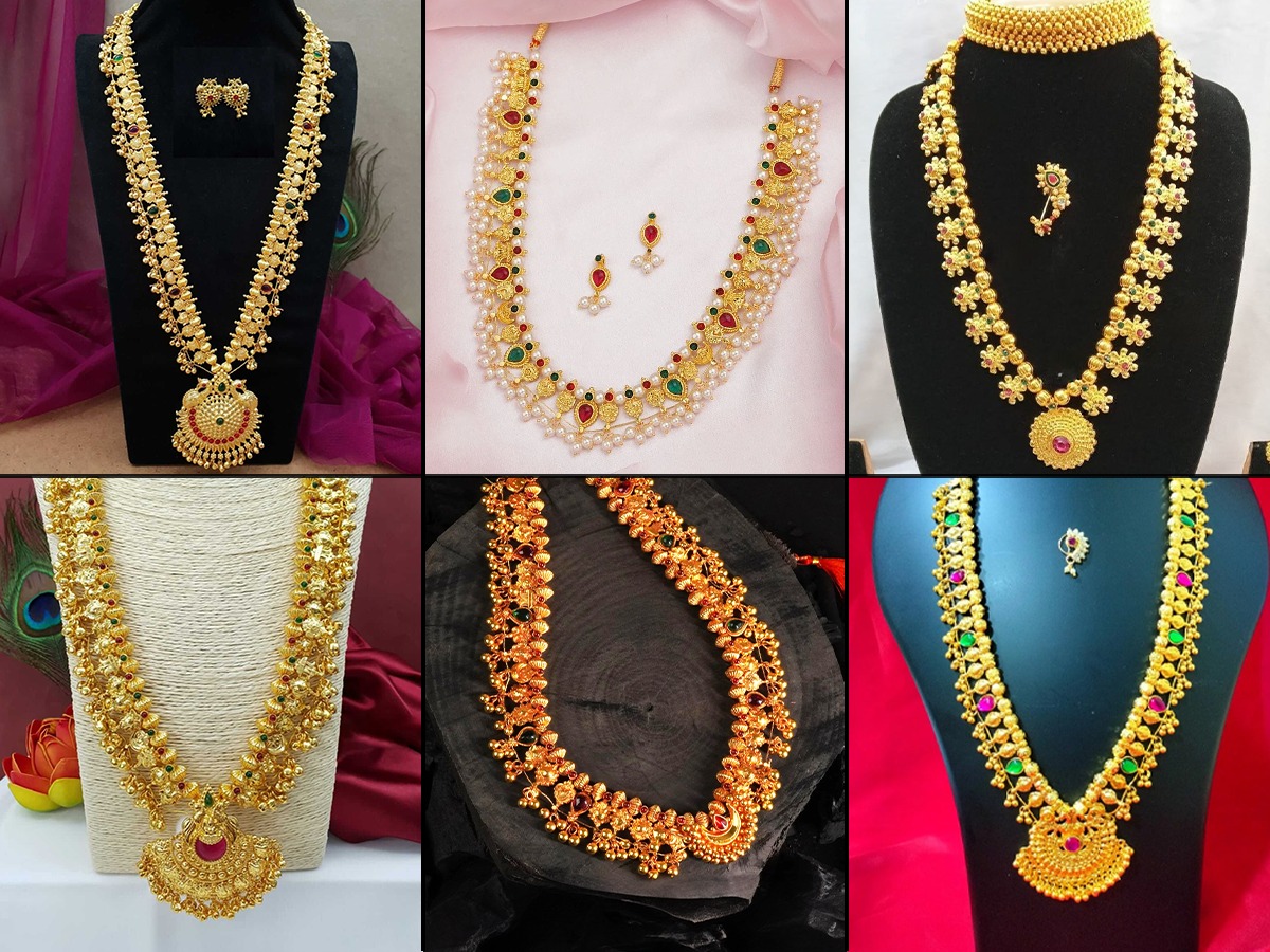 कोल्हापूरी साज त्याचा पारंपरिक थाट! पाहा कोल्हापूरी साजाच्या १० नव्या ...